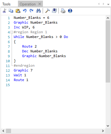Editing Logic Windows
