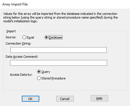 Import Data into Arrays