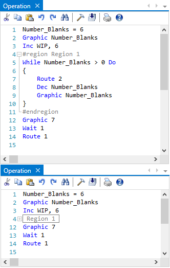 Editing Logic Windows