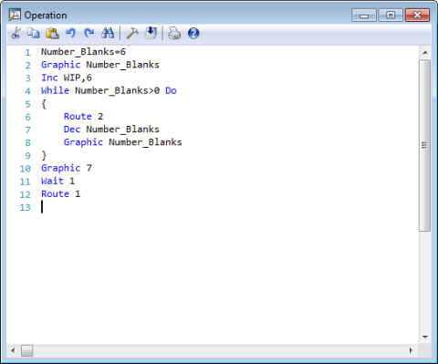 Editing Logic Windows