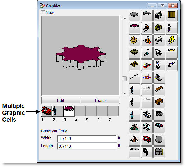 Defining Multiple Entity Graphics