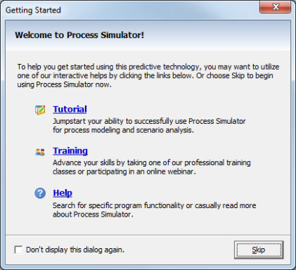 Getting Started with Process Simulator